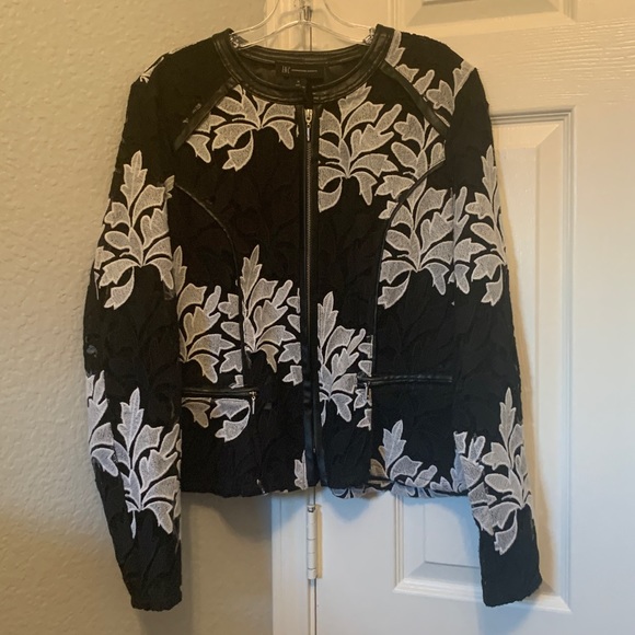 INC International Concepts | Jackets & Coats | Inc Black White Lace ...
